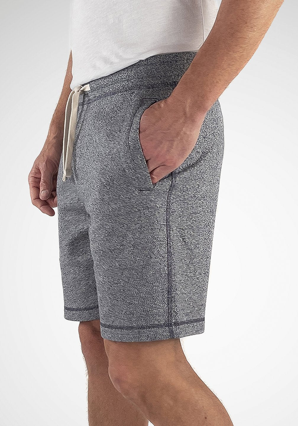 Marled Heather French Terry Sweat Short – Tailor Vintage